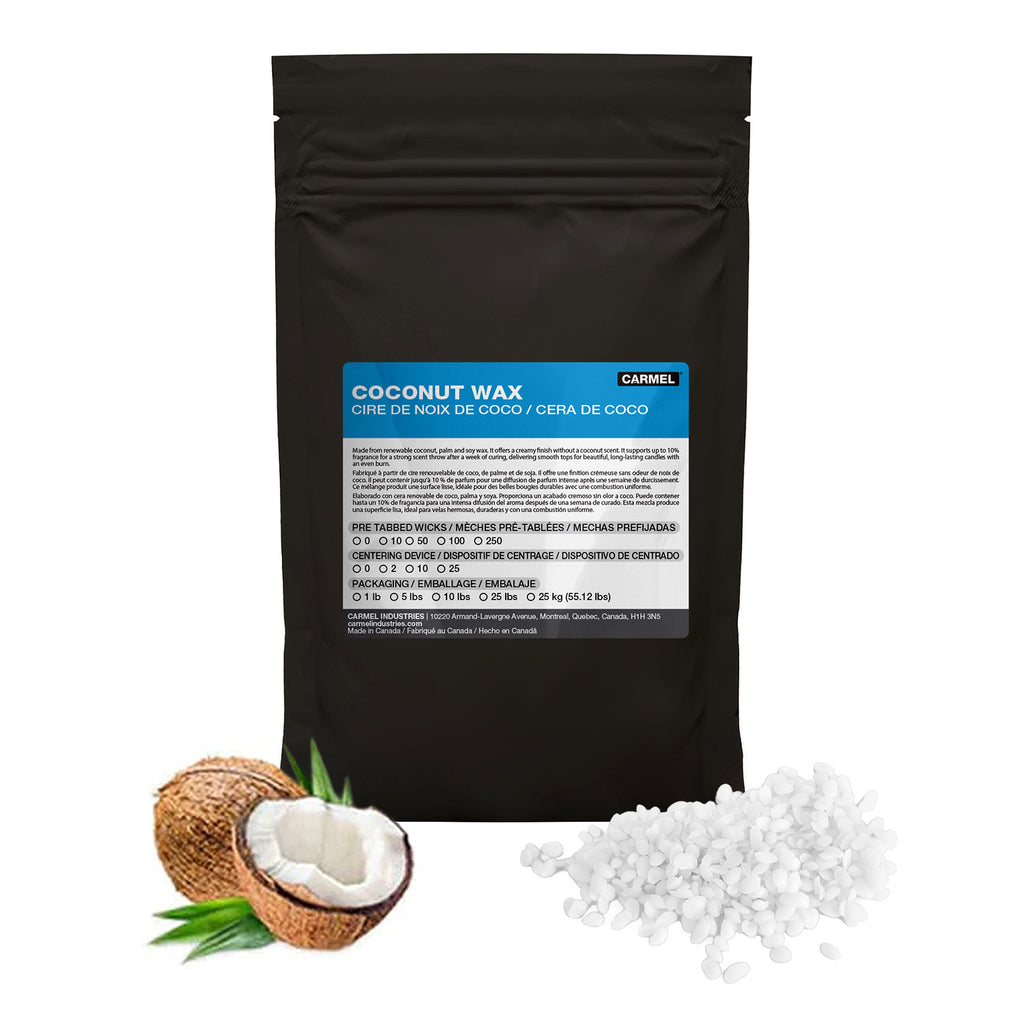 Coconut Wax - Coconut Wax Blend - Great for Candle Making | Carmel