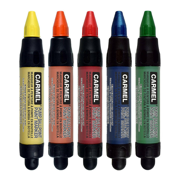 Acrylic Pump Ballpoint Paint Marker - Industrial Paint Pen | Carmel