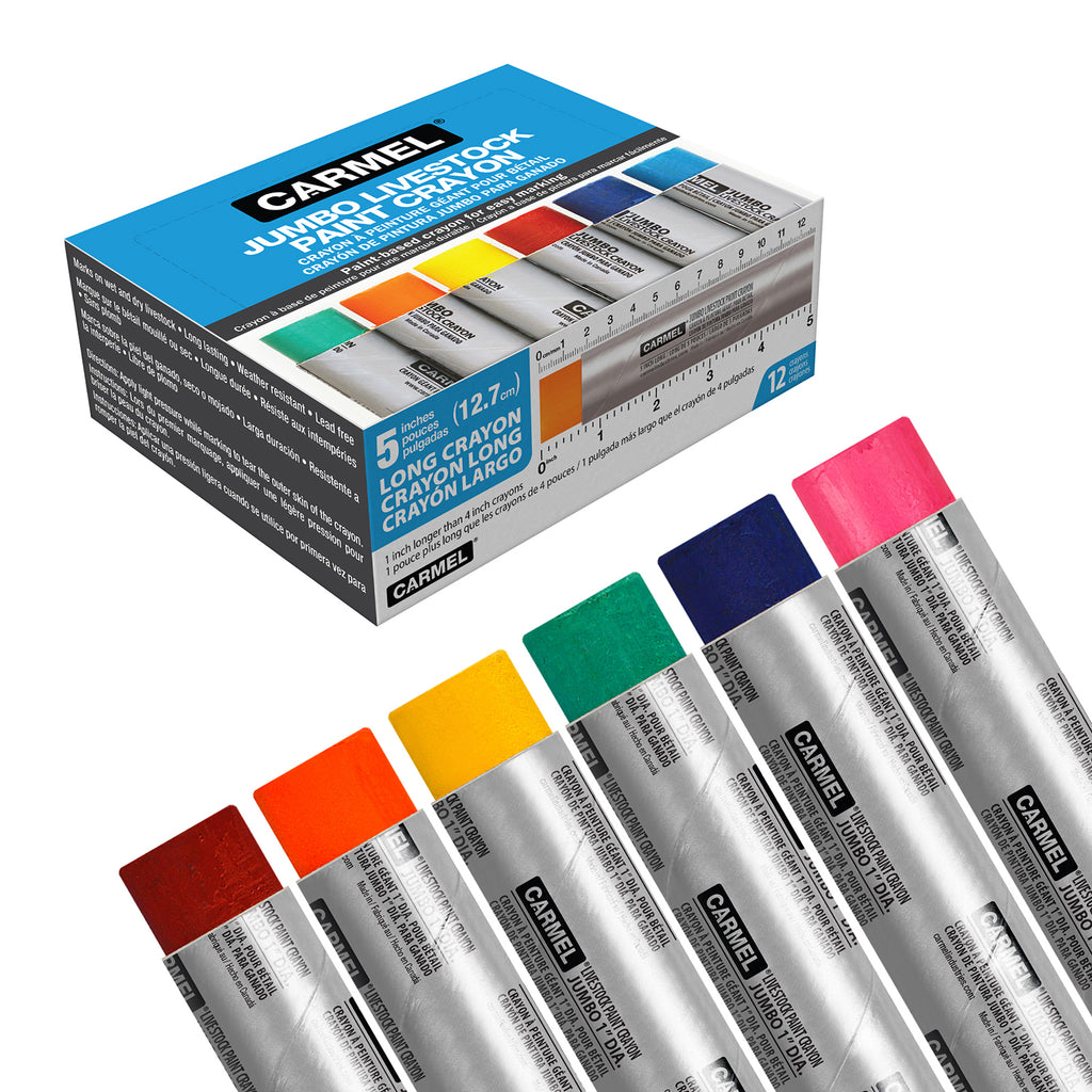 Jumbo Livestock Paint Crayon - Cattle Marker - Tail Chalk