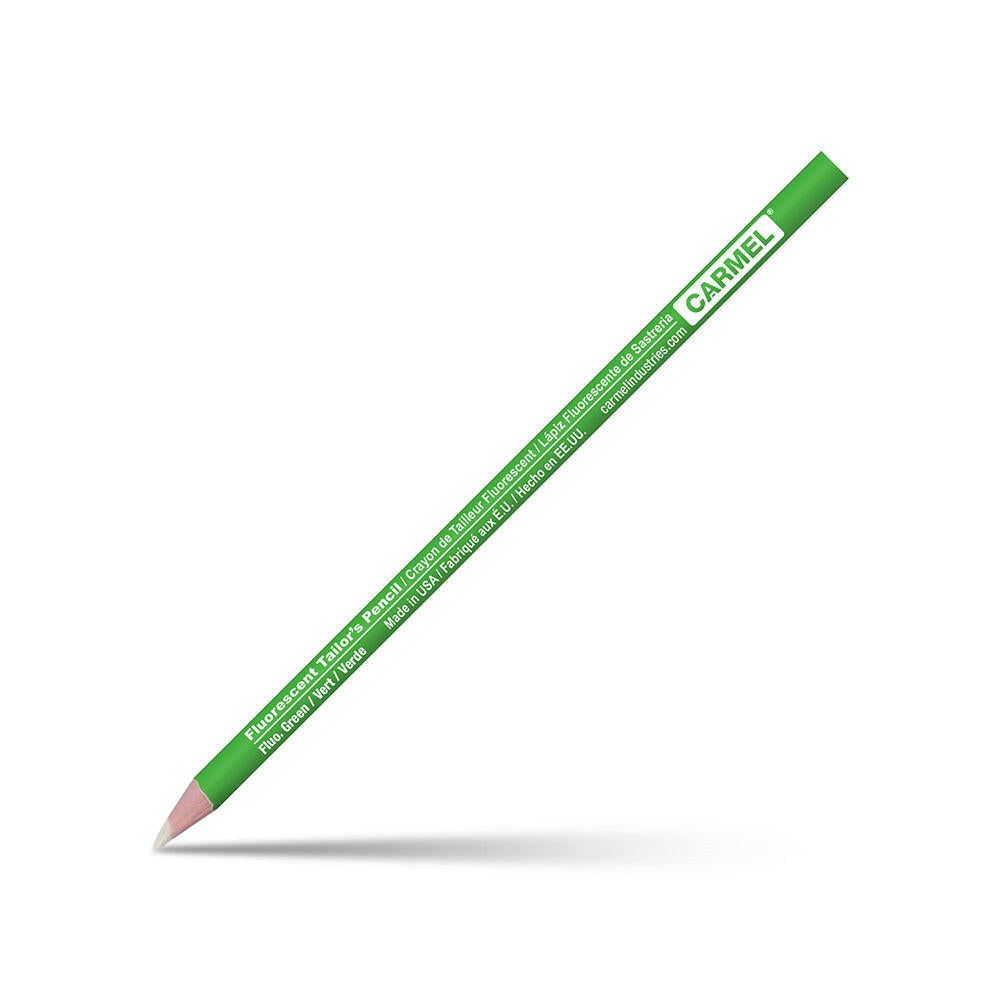 Tailor Pencil - Fluorescent Green - UV Glow Pencil | Carmel
